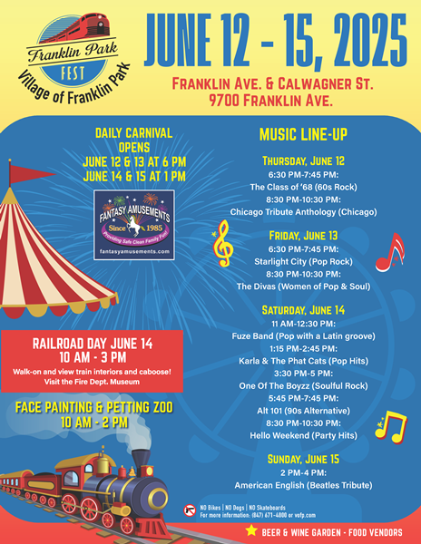 Railroad Daze | Village of Franklin Park